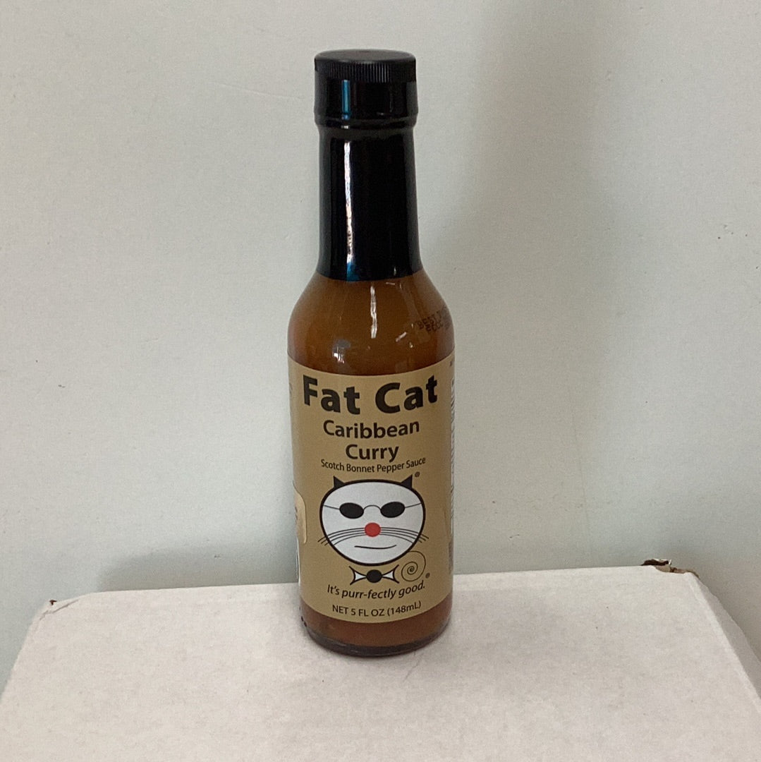 Fat Cat Caribbean Curry Pepper Sauce – stjohnspice.com