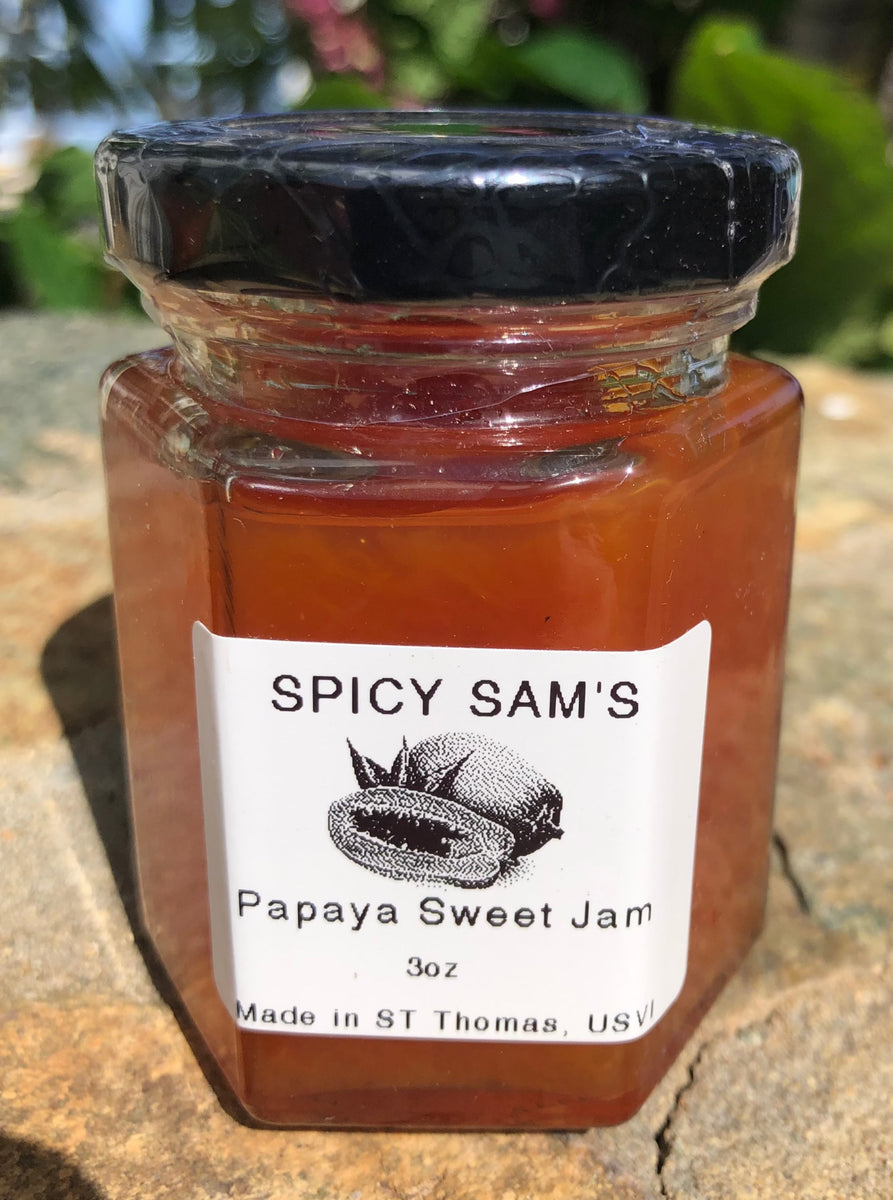 Spicy Sam's Papaya Sweet Jam – stjohnspice.com