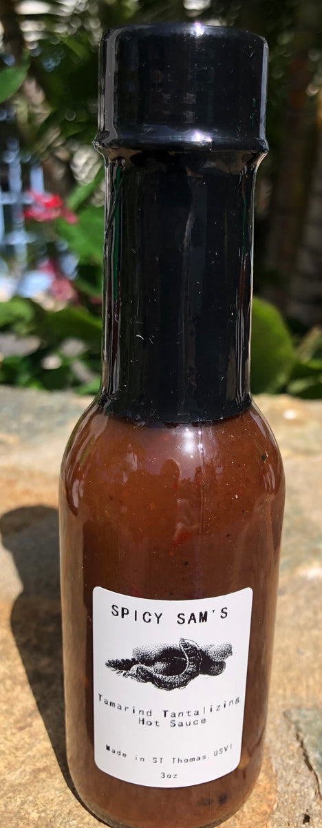 Spicy Sam's Tamarind Tantalizing Hot Sauce - Hot – stjohnspice.com
