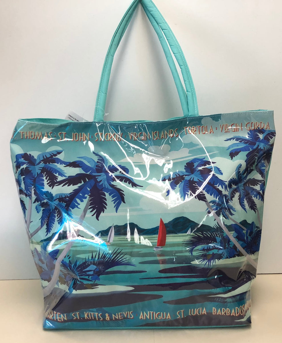 Vintage Island Beach Bag Tote – stjohnspice.com