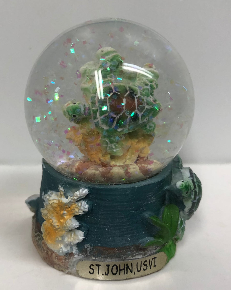 St. John Turtle Glitter Globe – stjohnspice.com