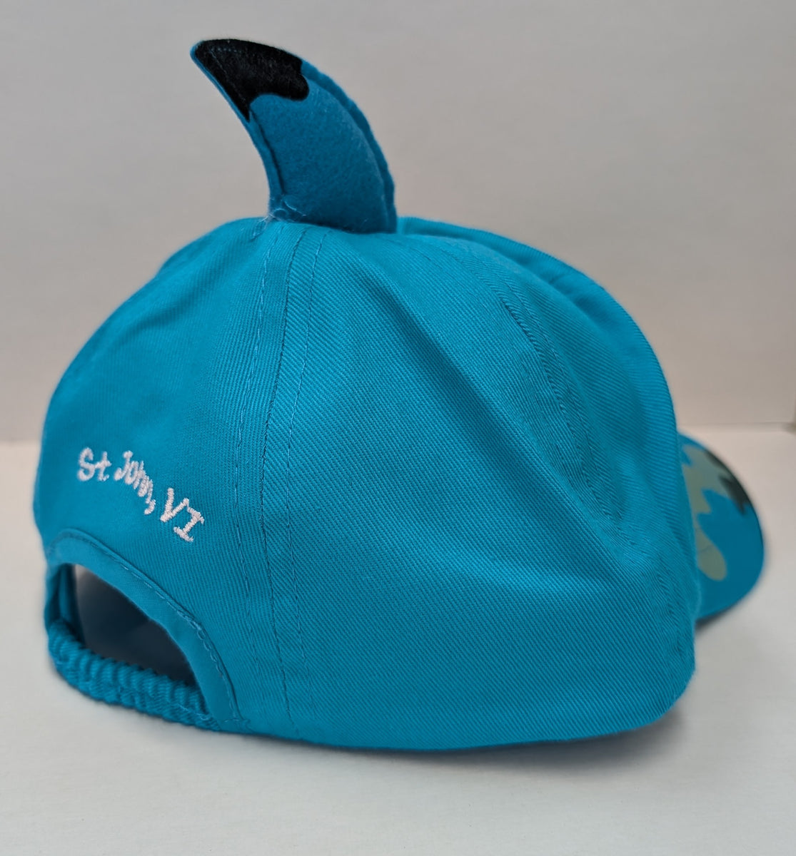 Blue Camo Mohawk Shark St. John, VI Baseball Cap – stjohnspice.com