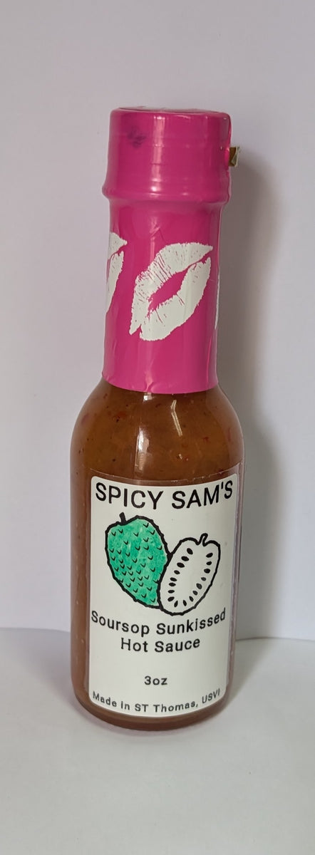 Spicy Sam Sunkissed Soursop Hot Sauce – stjohnspice.com