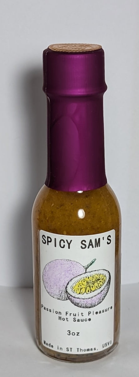 Spicy Sam's Passion Fruit Pleasure Hot Sauce – stjohnspice.com