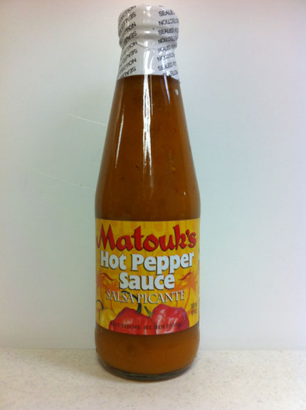 Matouk's Hot Pepper Sauce Salsa Picante – stjohnspice.com