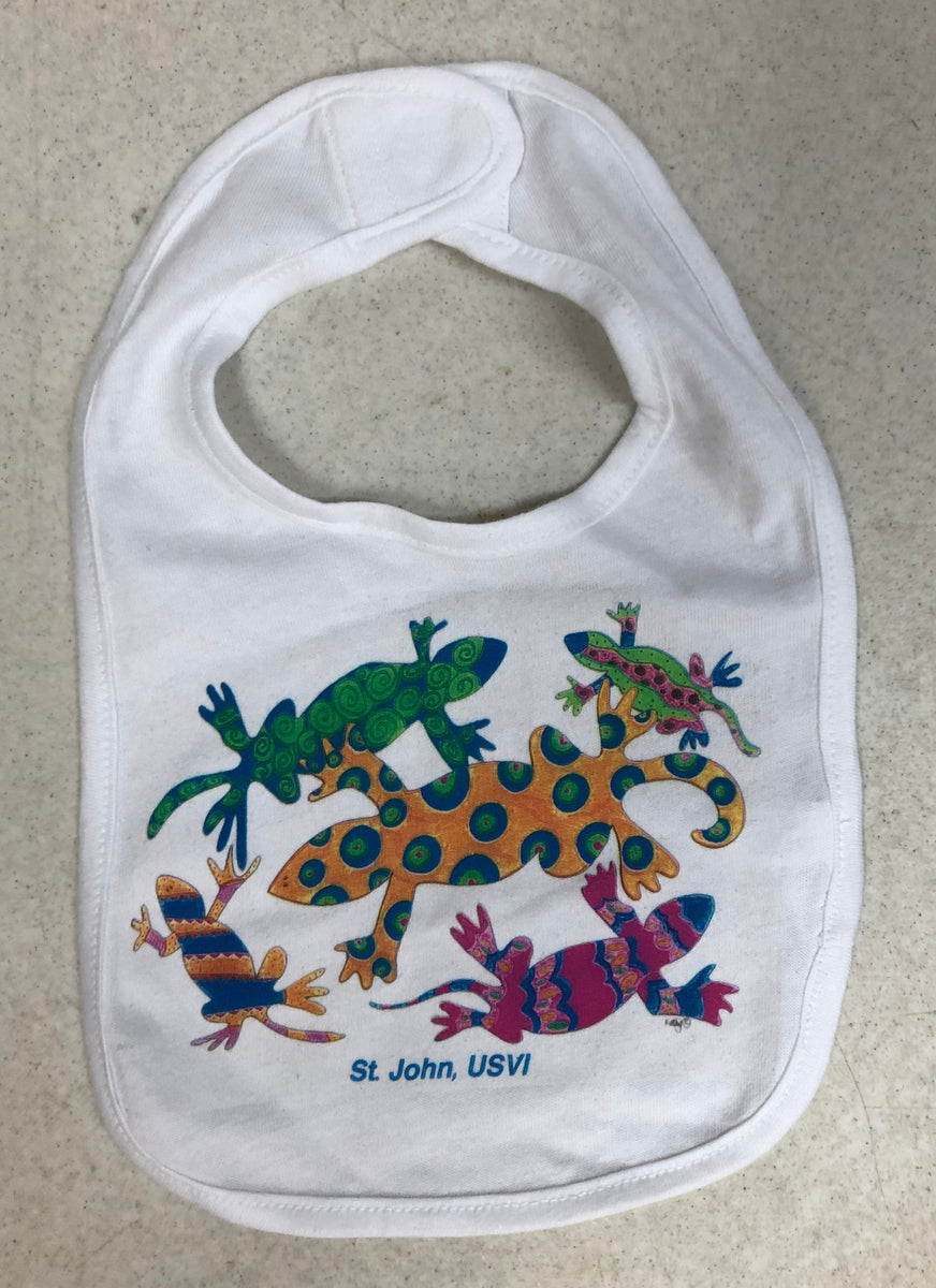 Crazy Geckos St. John, USVI Bib – stjohnspice.com
