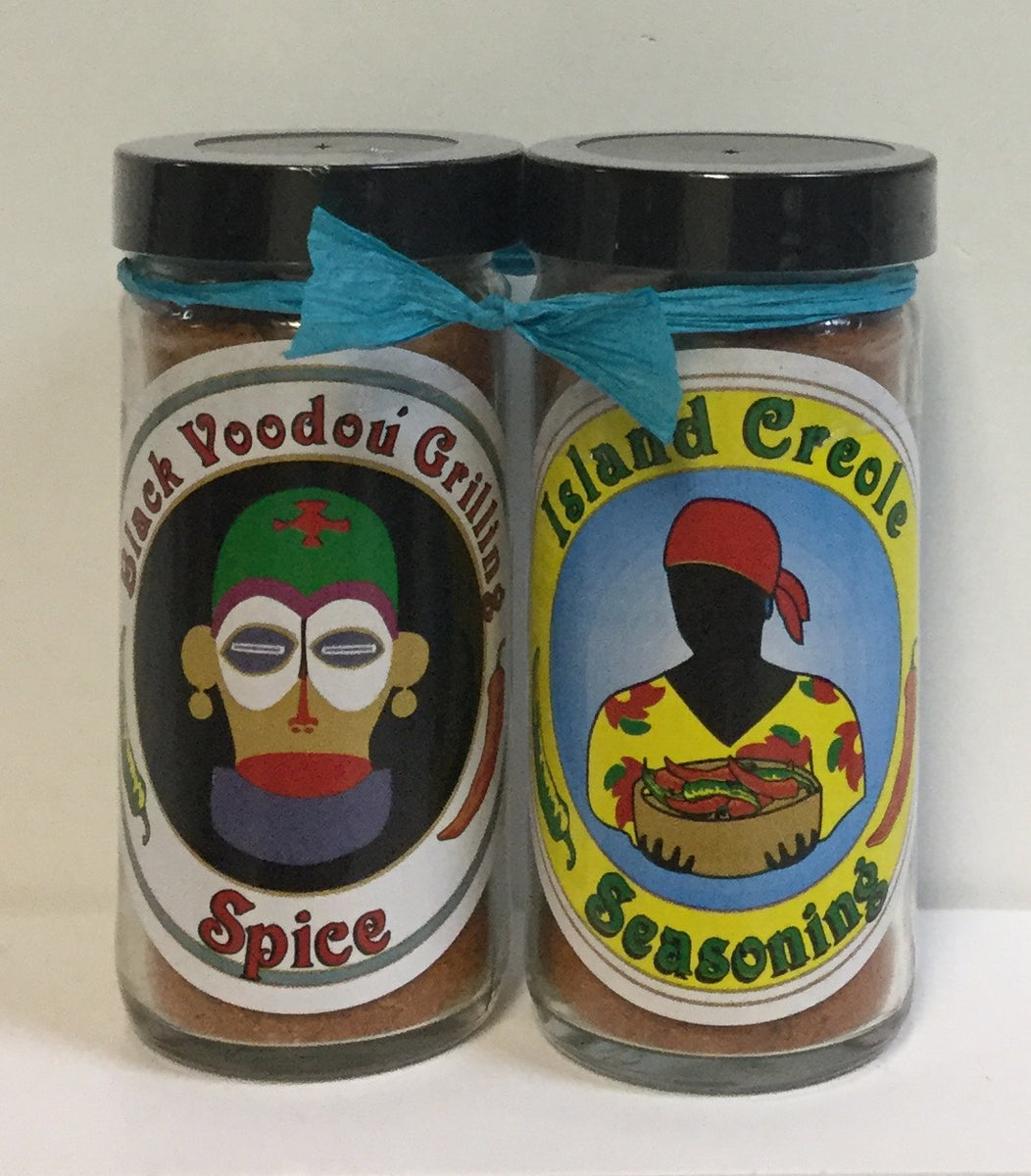 Black Voodoo Grilling Spice/Island Creole Duo – stjohnspice.com